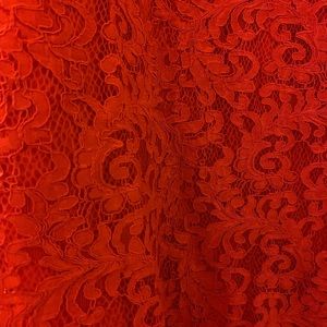 Dresses | Elegant Nwt Marc Cain Red French Lace Dress | Poshmark